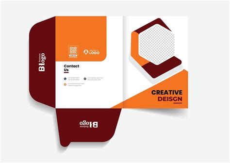 Modern Presentation Folder Template 53086604 Vector Art At Vecteezy