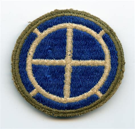 Ww2 35th Infantry Division Patch Greenback Chasing Militaria