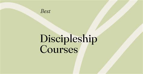 10 Best Discipleship Courses To Build New Skills In 2025