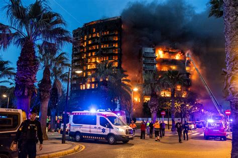 El Incendio Del Edificio De Valencia Que Mantuvo En Vilo A España Un