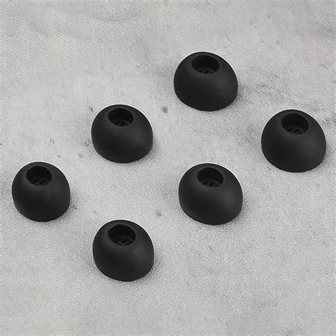 1 Pair Ear Tips Soft Silicone Avoid Falling Off Replacement Earbuds