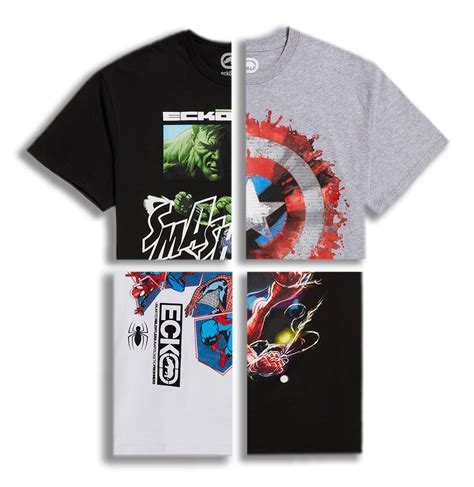 Ecko Unltd New Drop Marvel X Ecko Collection Milled