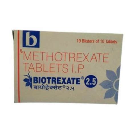 25mg Methotrexate Tablet At Rs 4915stripe In Nagpur Id 2854553300755