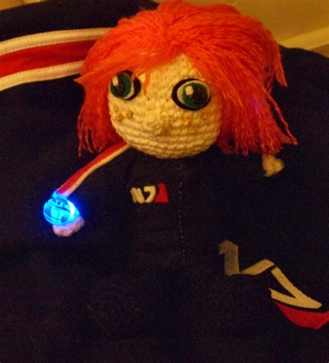 Mass Effect Crochet Commander Shepard 11 Steps With Pictures