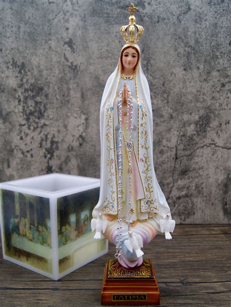 12 Inch Our Lady Of Fatima Statue Made In Portugal We Are Portugal