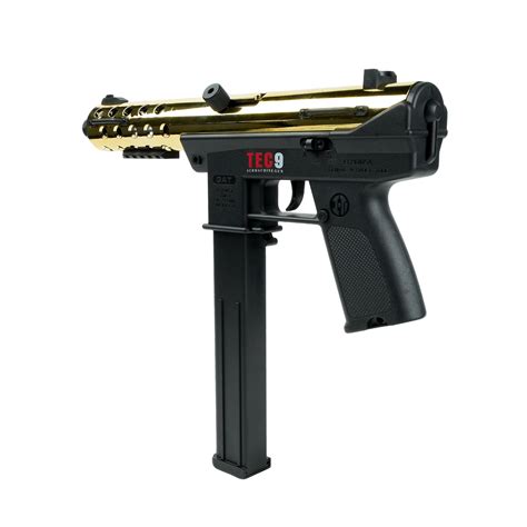 Tec9 Handi Gel Blaster Gold Edition Orbeez Gun