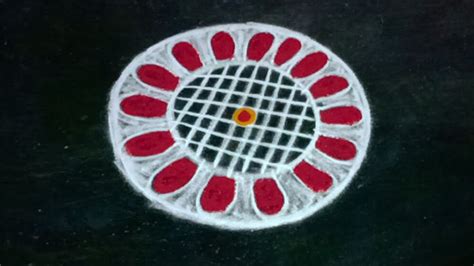 Satisfied Freehand Rangoli Design How To Draw A Rangoli Step By Step