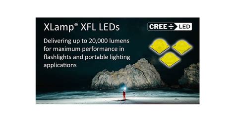 Cree Led Redefines Light Output And Optical Performance For Portable Lighting Business Wire