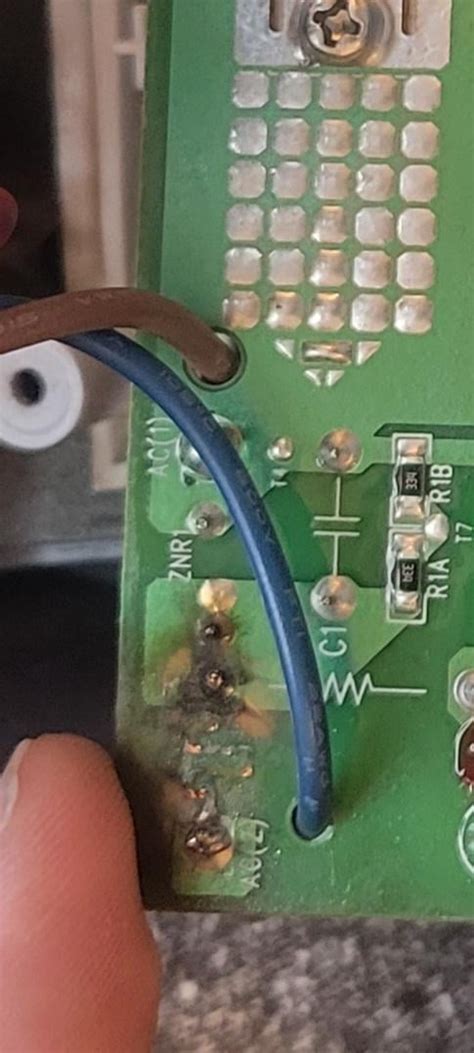 Help Identifying Varistor And Resistor Is This Even Repairable R