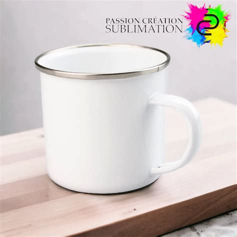Tasse énamel Pour Sublimation Passion Création Sublimation