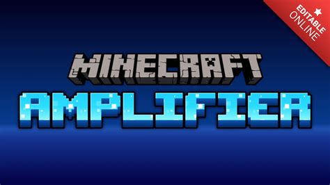Amplifier Minecraft Legends Generador De Efectos De Texto