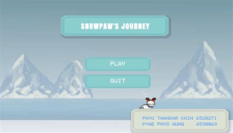 Snowpaws Journey By Phyu Thandar Khin