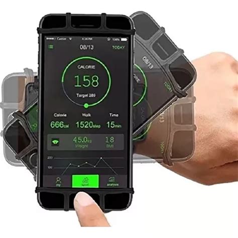 Suporte De Pulso Braçadeira 360 Graus Para Celular Telefone Mercadolivre
