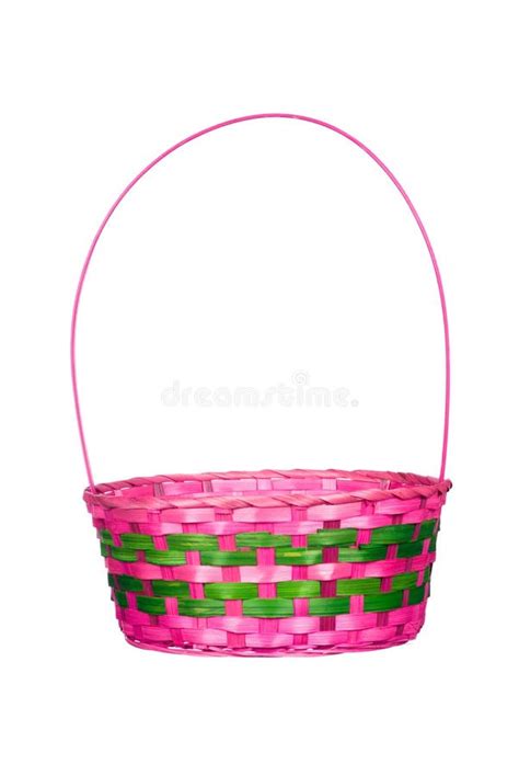 Empty Easter Basket With Grass