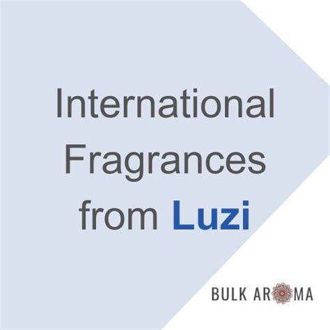 Brand Luzi Fragrances Bulkaroma