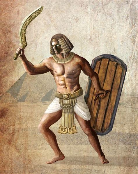Egyptian Warrior By Iceravenblack On Deviantart Egyptian Warrior