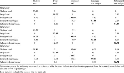 Confusion Matrix For Maximum Likelihood Classifications Carried Out For Download Table