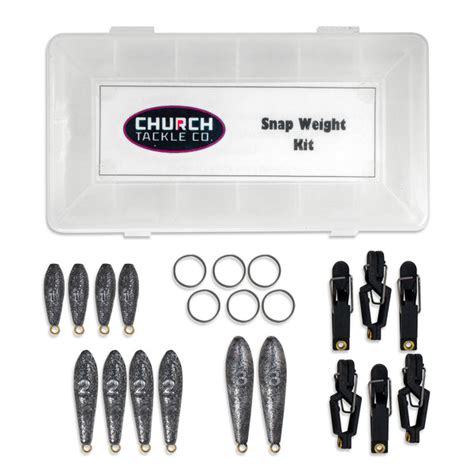 Snap Weight Kit For Trolling With Side Planers Church Tackle