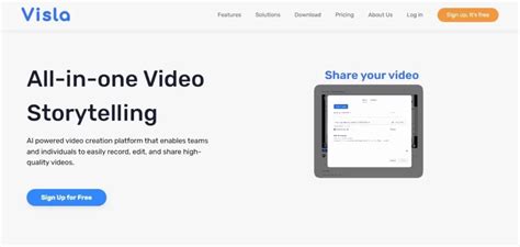Visla Review Pricing Features And Alternatives