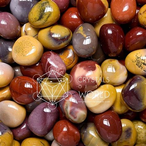 Mookaite Tumbled Stone Crystals Of The World