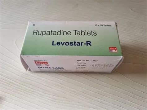 Rupatadine Levostar Tablets For Clinic At Rs 780box In Bengaluru Id