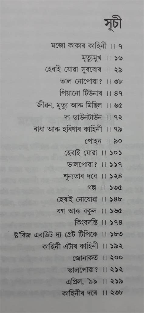 Swa Nirbachita Galpa A Collection Of Assamese Short Stories Written