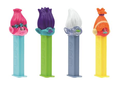 Pez Dispenser Trolls Lollies 4 U