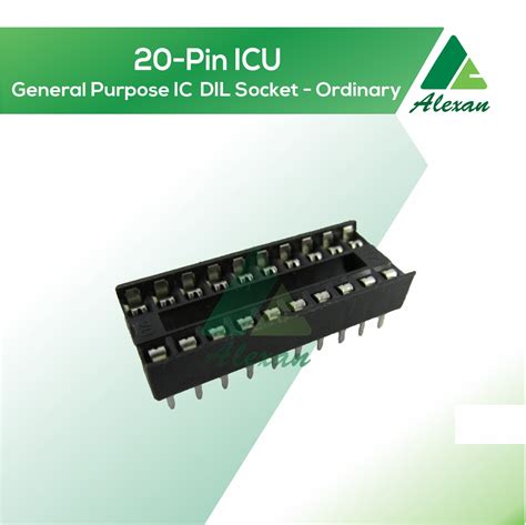 20 Pin General Purpose Ic Dil Socket Ordinary Alexan