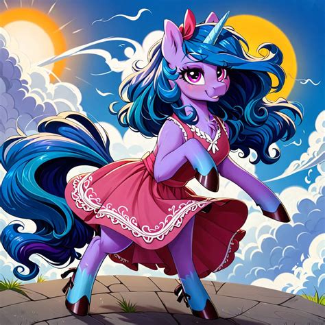 Mlp Izzy Moonbow By Dajohnnie On Deviantart