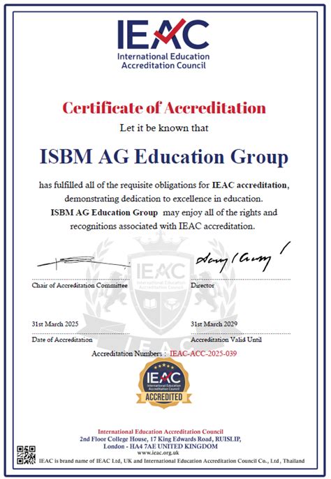 Ieac Accreditation Ous Academy In Zurich Switzerland Vbnn
