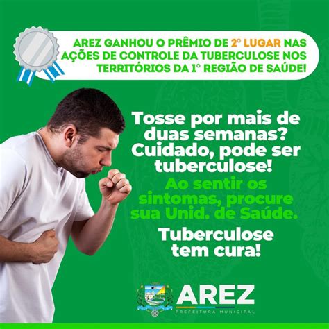 Arez Ganhou O Prêmio De 2º Lugar Nas Ações De Controle Da Tuberculose Nos Territórios Da 1
