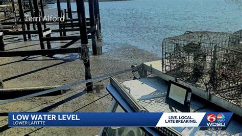 Heres Why You Are Seeing Record Low Water Levels Along The Gulf Coast