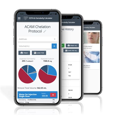 Osmolarity And Edta Dosage Calculator Mcguff