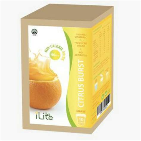 Ilite Citrus Burst Health And Nutrition Health Supplements Sports And Fitness Nutrition On Carousell