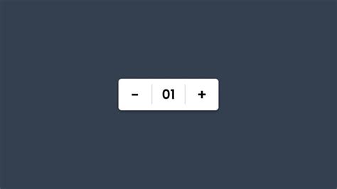 Demobutton With Increment And Decrement Number
