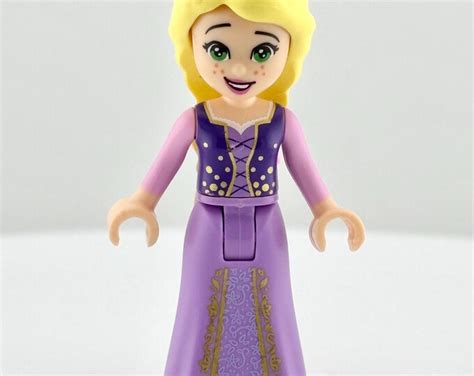 Lego® Rapunzel Disney Minifigure Tangled Princess Long Golden Hair