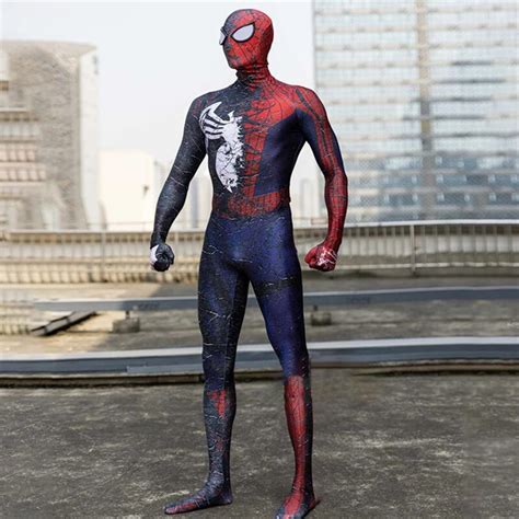 Black And Red Spiderman Suit