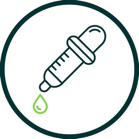 Dropper Line Circle Icon 41718095 Vector Art At Vecteezy