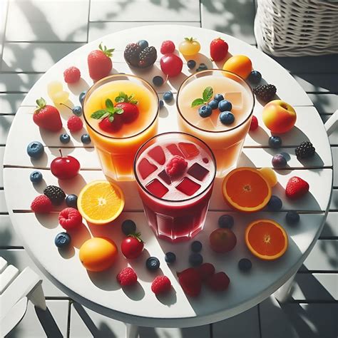 Decorative Fruit Cocktail Glasses Images Free Download On Freepik