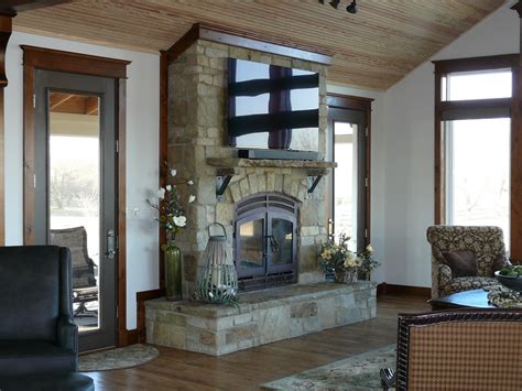 Indoor Outdoor Wood Burning Fireplaces