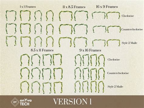 Maile Pikake 3 Strand Open Lei Hawaiian Frame Png Bundle Digital D