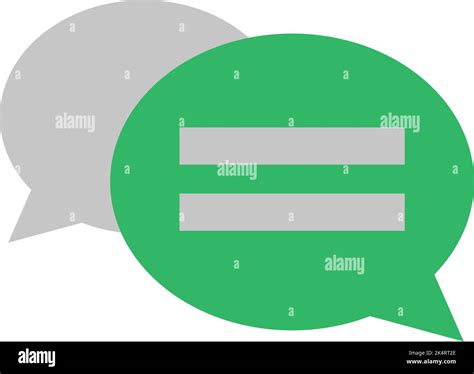 Mass Media Chat Illustration Vector On A White Background Stock