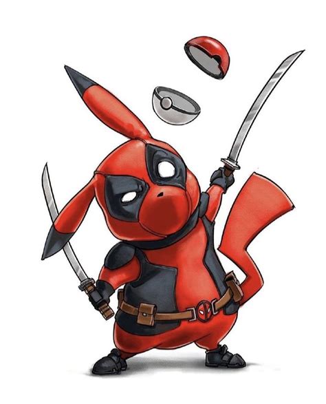Deadpool Pikachu Tattoo