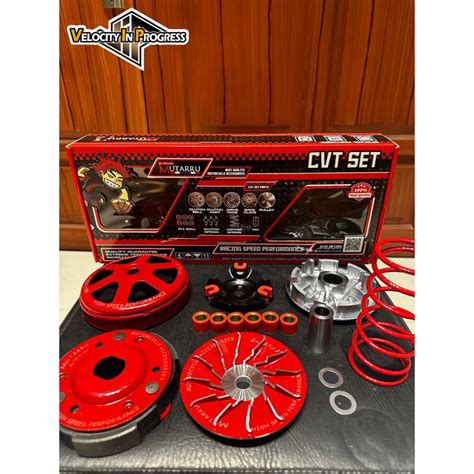 Mutarru Racing Cvt Pulley Set For M3 Mio Click Nmax Aerox