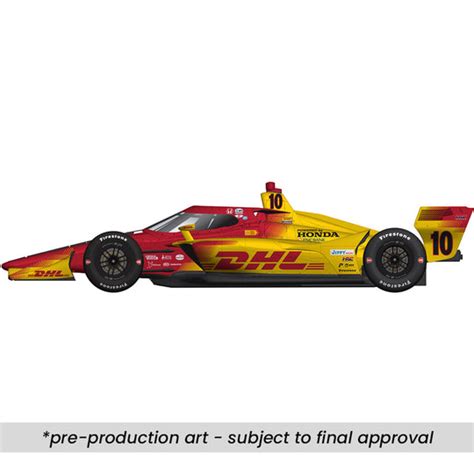 1 18 Chip Ganassi Racing 10 Dhl Dallara Chevrolet Indycar Pre Order Authentic Collectables