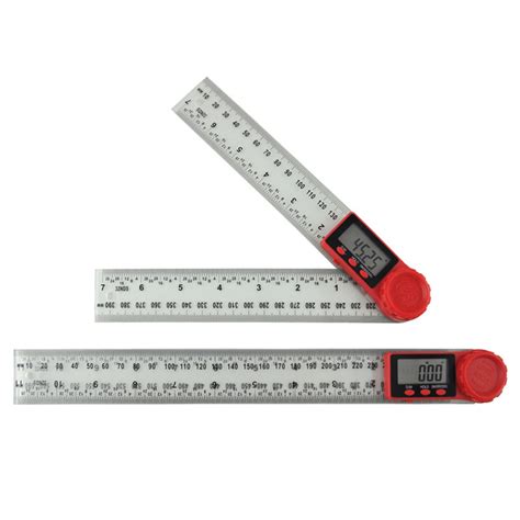 Digital Angle Finder Protractor 2 In 1 Plastic Dig Grandado