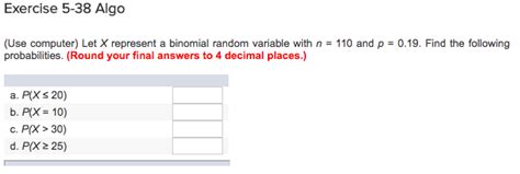 solved exercise 5 38 algo use computer let x represent a