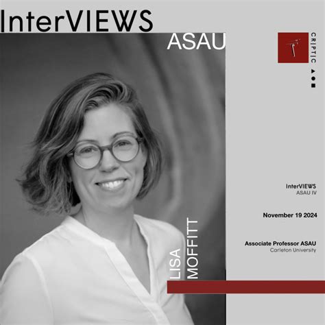 Interviews Asau Episodes Iv V Dr Lisa Moffitt And Dr Suzanne Harris Brandts Azrieli School