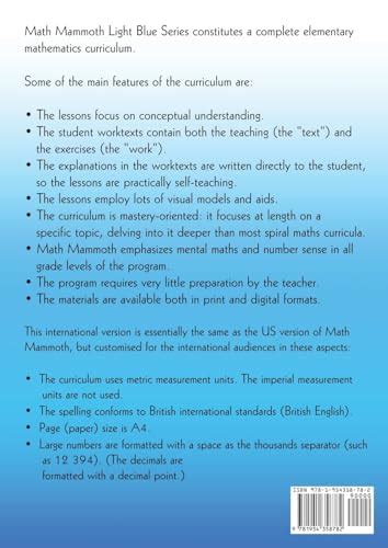 Math Mammoth Grade 1 B Worktext