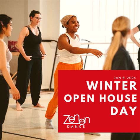 Zenon Dance School Winter Open House Free Classes Dancemn
